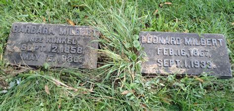 Leonard Levi Milbert 1857 1933 Find A Grave Memorial
