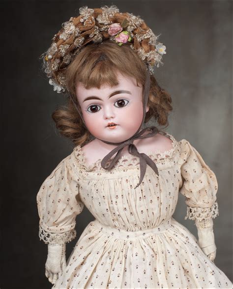 18 Antique German Bisque Lady Doll By Kestner With Wonderful Antique