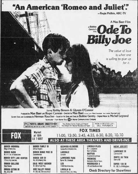Picture Of Ode To Billy Joe