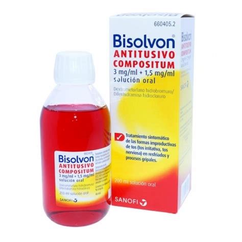 Bisolvon Antitusivo Compositum Jarabe Farmacia Calàbria