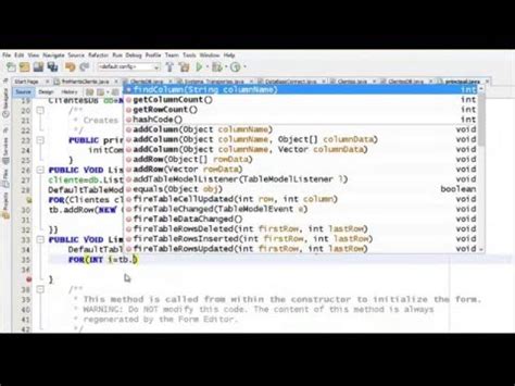 Conectar Java Netbeans A SQL Developer Listar Guardar Buscar Actualizar Eliminar POO YouTube
