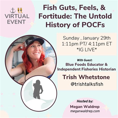 Replay Ig Live The Untold History Of Pocfs W Trish Whetstone Megan Waldrep