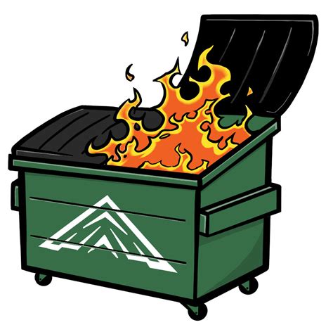 Dumpster Fire Clipart 3938254 Clipart Library
