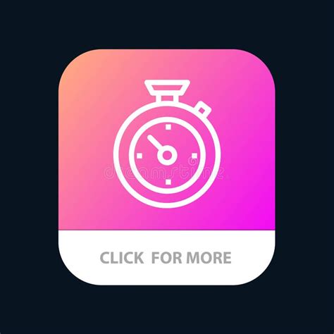 Compass Timer Time Hotel Mobile App Button Android And Ios Line