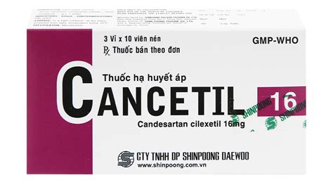 Thuốc Cancetil 16mg Hộp 30 Viên Nhà Thuốc An Khang