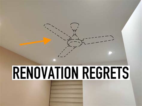 False Ceiling Vs Normal Ceiling Fan