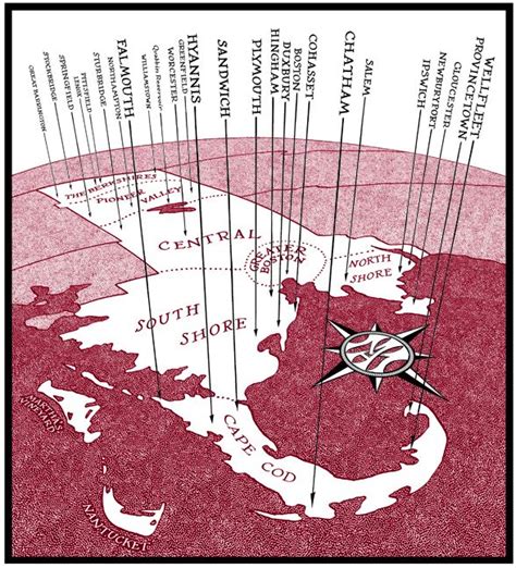 Mass Map Boston Map Map Weird And Wonderful
