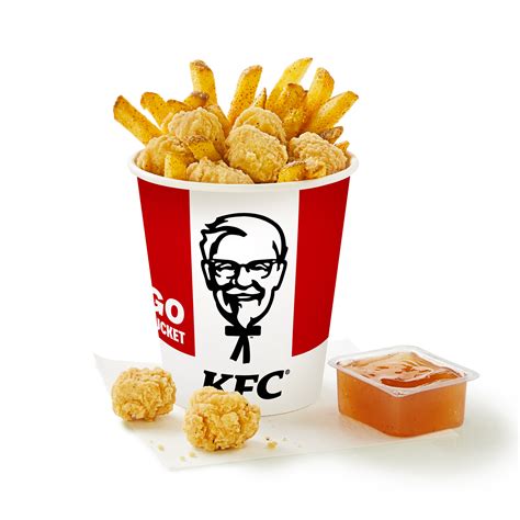 Go Bucket Popcorn Chicken Value Menu Kfc Menu