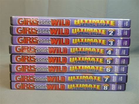 Mature Audience 8 Girls Gone Wild Dvds Ultimate Spring Break Etsy
