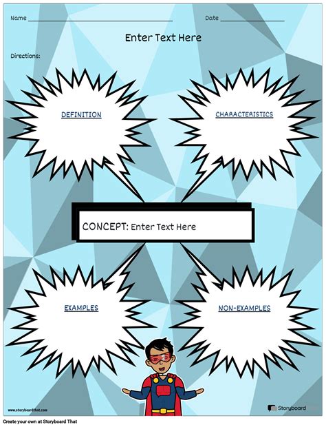 Frayer Model 8 Storyboard Por Sk Examples