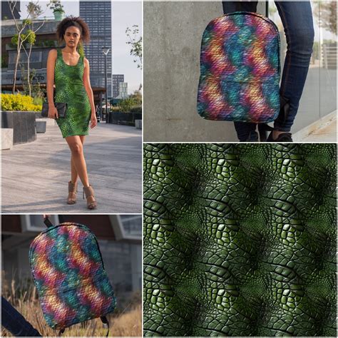 46 Scale Patterns Seamless Scales Patterns Repeatable Lizard Pattern