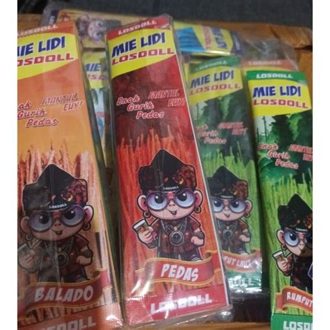 Jual Mie Lidi Rasa Rasa 1 Pak Isi 12 Pcs Shopee Indonesia