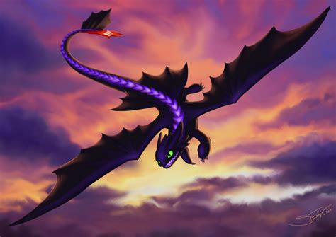 How To Train Your Dragon Night Fury Images At Betty Ammerman Blog