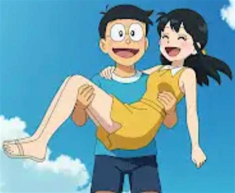 Nobita Carrying Shizuka By Hjzuniga On Deviantart