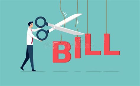 Cost Cut Or Reduction Concept Business Efficiency And Cost