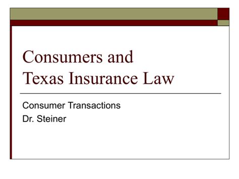 Texas Insurance Code 541 Life Insurance Quotes
