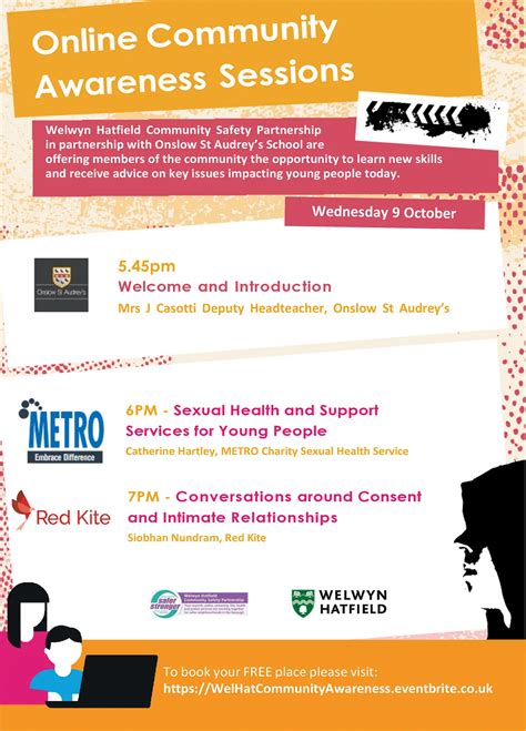 Online Community Awareness Sessions Red Kite Support