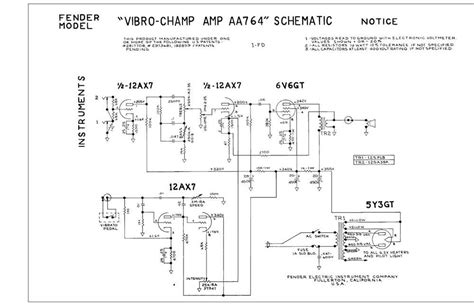 The Ultimate Guide To Understanding The Fender 57 Champ Schematic