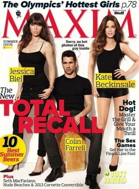 Kate Beckinsale Maxim Julyaugust 2012 Star Style