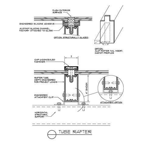 Glass Canopy System Tubular Canopy Design