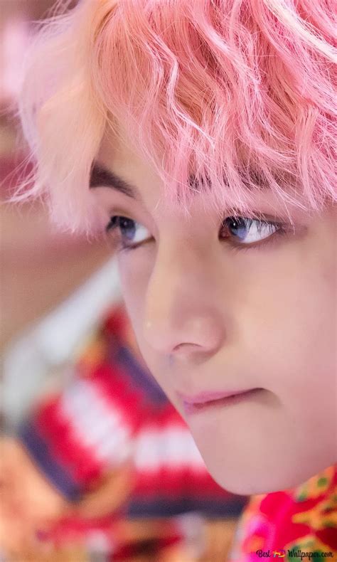 V Kim Tae Hyung De La Bts K Pop Band 4k Descărcare De Fundal
