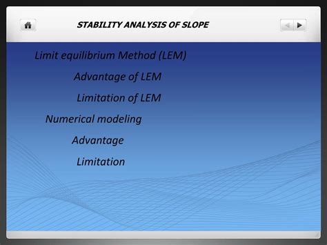 Ppt Limit Equilibrium Method Lem Advantage Of Lem Limitation Of Lem