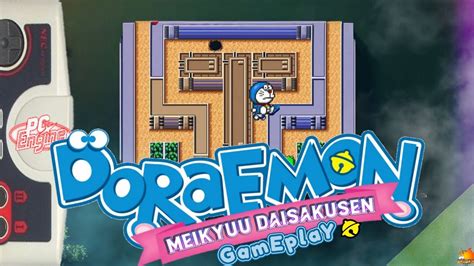 🎮 Doraemon Meikyu Daisakusen Hudson Soft 1989 Aka Cratermaze 💥