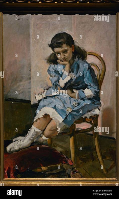 Maria Guerrero 1867 1928 Spanish Theatre Actress María Guerrero Young Girl Portrait By