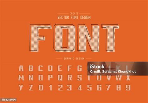 픽셀 굵은 글꼴 및 알파벳 벡터 서체 및 숫자 디자인 쓰기 배경에 그래픽 텍스트 3차원 형태에 대한 스톡 벡터 아트 및 기타 이미지 3차원 형태 교육 그래픽 프린트