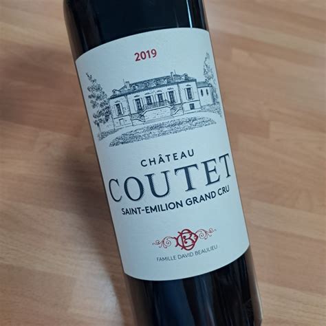 Château Coutet 2019 St Emilion Grand Cru