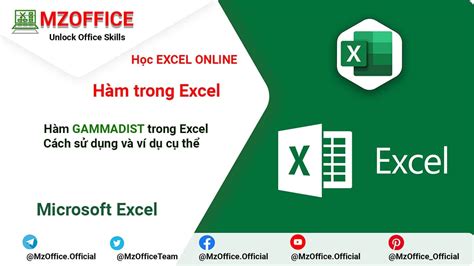 Hàm Gammadist Trong Excel Cách Sử Dụng Và Ứng Dụng Chi Tiết Mzoffice