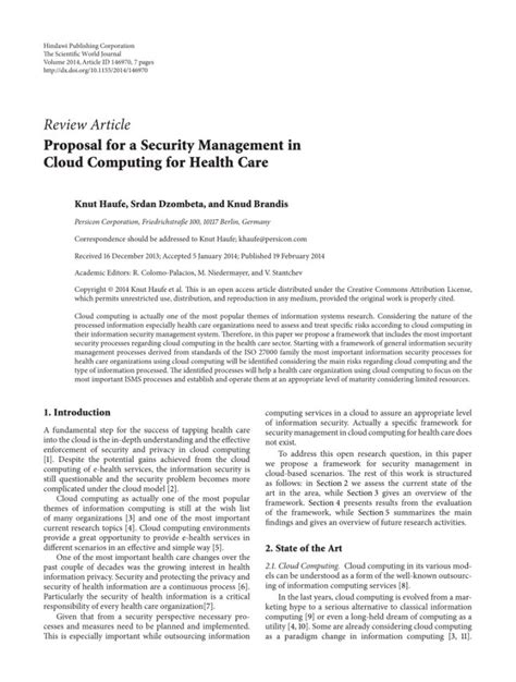 Cloud Services Proposal Template