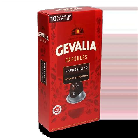 Gevalia Espresso 10 Intenso 10 Capsules Voor Nespresso®