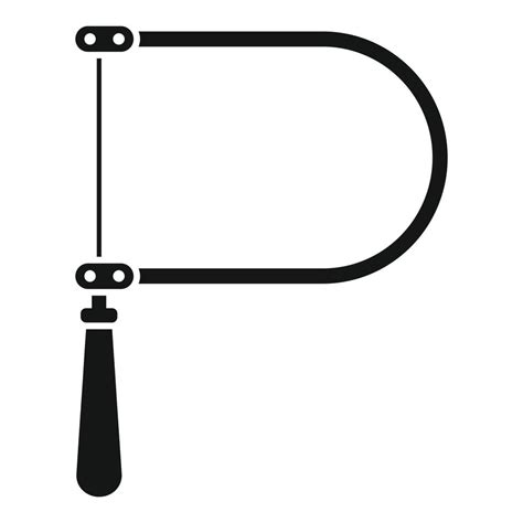Coping Saw Icon Simple Style 14643018 Vector Art At Vecteezy