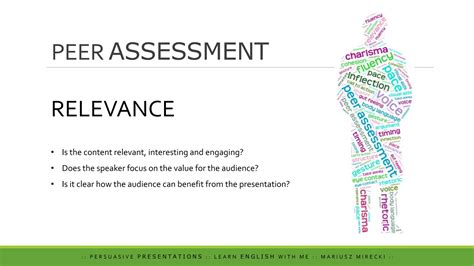 Peer Assessment Overview Of 16 Factors For Assessing Presentations Ppt