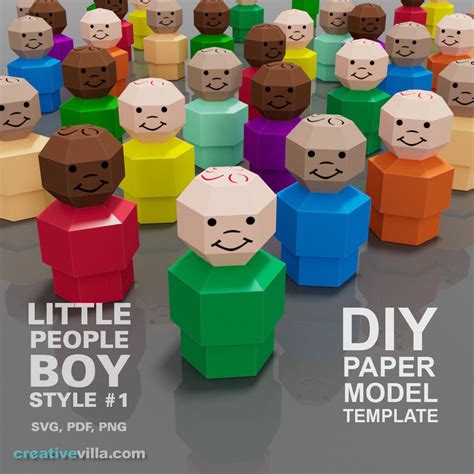 Papercraft People Templates Fall Guy Fall Guys Pixel Papercraft