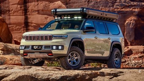 Grand Wagoneer Overland Concept Takes Off Road Exploration To The Next