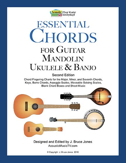 Baritone Ukulele Chords Dgbe Major Minor And Seventh Acoustic Music Tv
