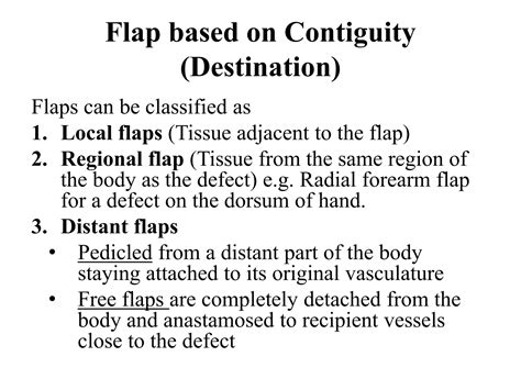 Classification Of Flaps Pptx