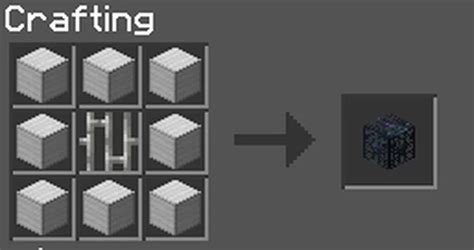 Craftable Spawner Minecraft Data Pack