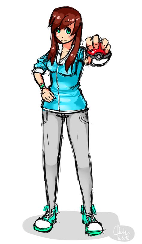 Pokemon Oc Sketch By Arskuma On Deviantart