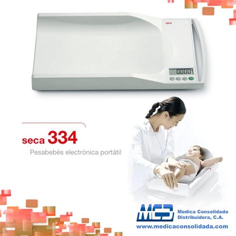 Pesabebés Electrónica Portátil Seca 334 Médica Consolidada Distribuidora C A