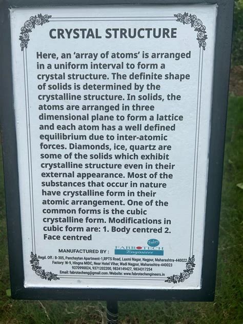 Science Stainless Steel Crystal Structure Models At ₹ 28000piece In Nagpur