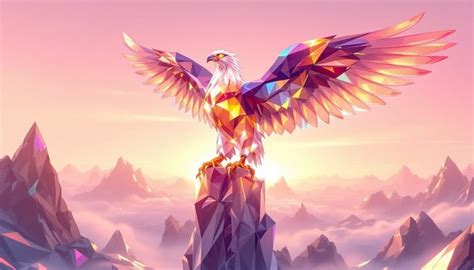 Free Crystal Eagle Dawn Image Download At Stockcake