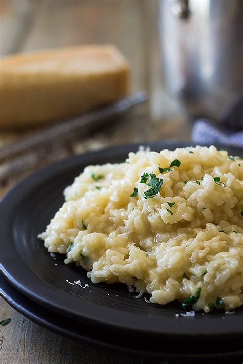 Easy Parmesan Risotto Countryside Cravings