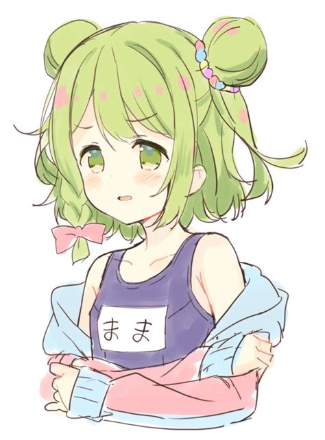 Safebooru 1girl Bare Shoulders Blue Swimsuit Blush Stickers Bow Braid