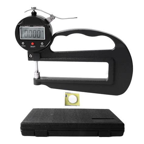 Digital Thickness Gauge 00005in 001mm Resolution 0 To 127 X 120mm