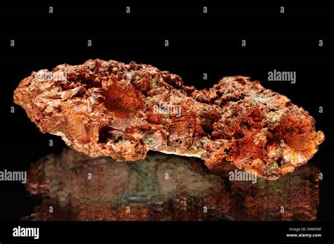 Native Copper Copper Metal Naturally Occuring In Almost Pure Form