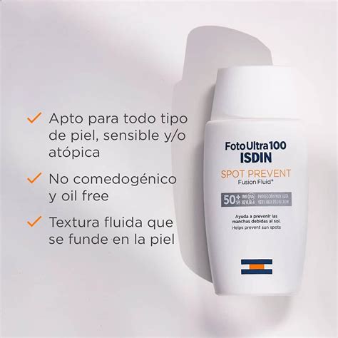 Fotoprotector Spot Prevent 50 Isdin Gloss Cosmetics