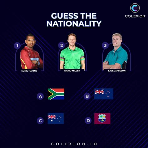 Colexion Sunil Narine David Miller And Kyle Jamieson